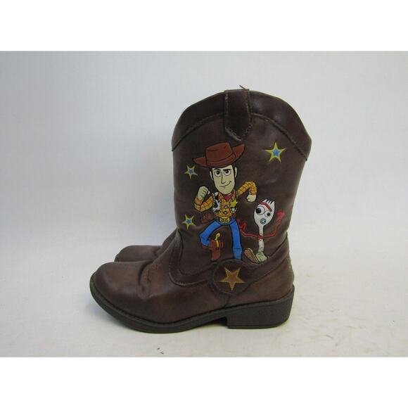 Disney | Shoes | Disney Toy Story Woody Little Kids Youth Size 2 Brown ...